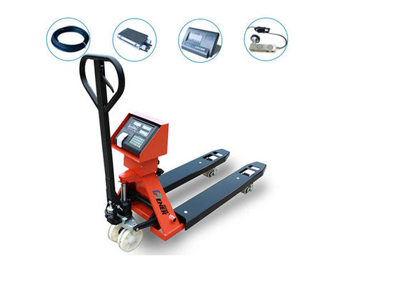 Steel Industrial Forklift Pallet Jack Weight Scale 2000KG Customized Color