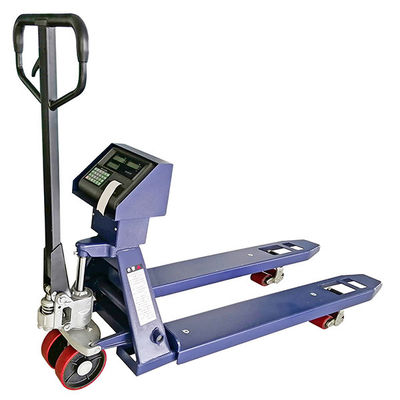 Digital Pallet Jack With Weight Scale , 1000kg Digital Forklift Scales