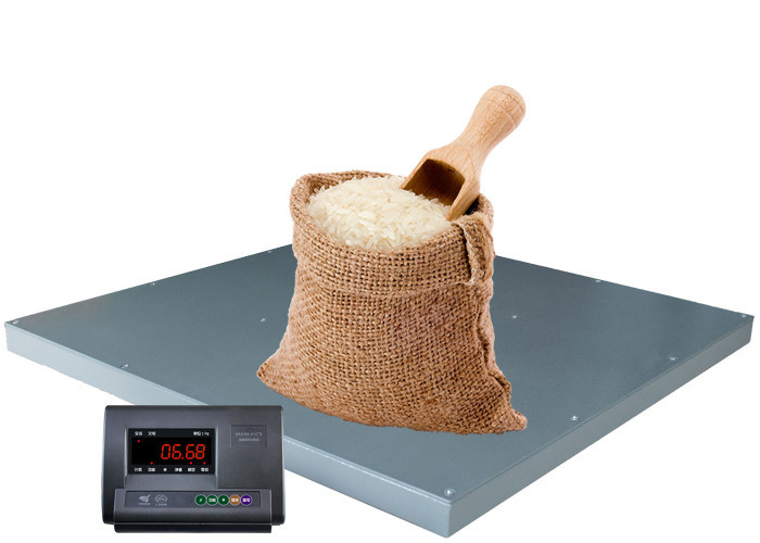 Warehouse 1.5M 60HZ Industrial Floor Scales With Digital Display