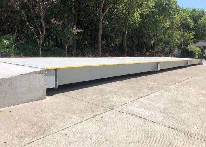 Anti Rust 150T Truck Weighbridge With Carbon Steel Ramp