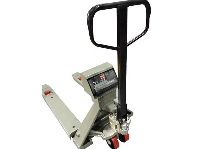 1000kg 2t Stainless steel Moveable Hand Lift Forklift Hoist Pallet Jack ...