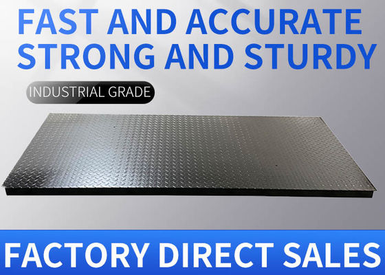 Heavy Duty U Shape Beams Structure Platform Floor Scales For Demanding ...