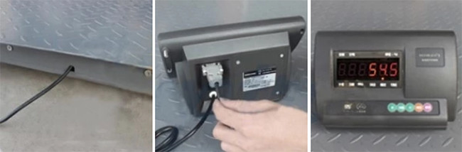 Skid Proof Industrial Floor Scales , 2M Floor Scale For Pallets