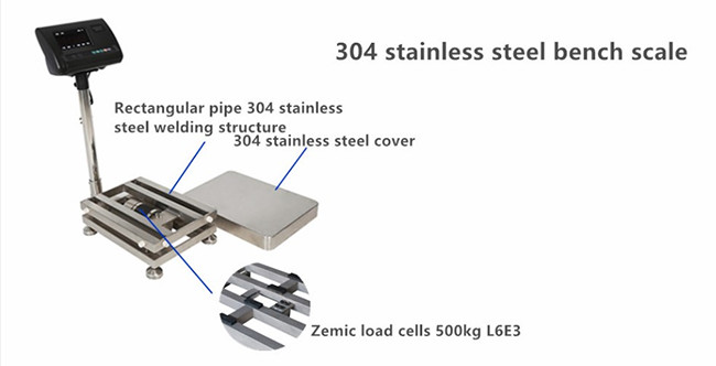 Tcs Series 500kg Bench Weighing Scale Digital Electronic