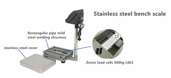 Tcs Series 500kg Bench Weighing Scale Digital Electronic