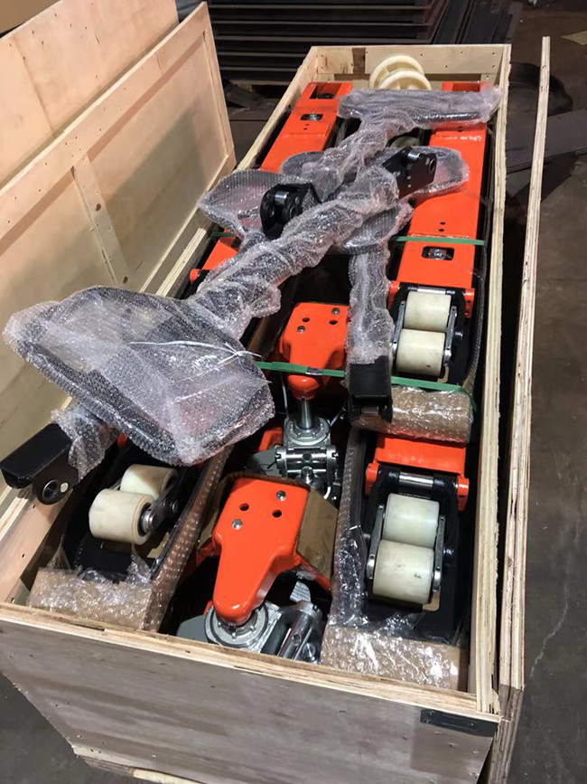 Steel Industrial Forklift Pallet Jack Weight Scale 2000KG Customized Color