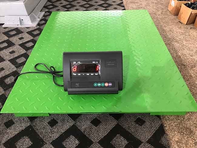 Heavy Duty Industrial Platform Pallet Floor Scales 1.5x1.5M 3000Kg
